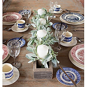 BARNWOODUSA Rustic Centerpiece Barnwood Box | Dining Room Table Decorations for Home Décor | Coffe Table Décor | Planter Box | Fireplace Mantel Farmhouse Ornament | 35.5" L