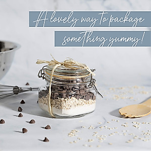 Galashield Glass Jars with Lids 16 oz Food Storage Jars with Airtight Lids Leak Proof Glass Canisters Kitchen Jars