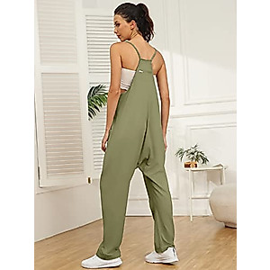 AUTOMET Beach Vacation Fashion Outfits 2023 Casual Jumpsuits for Women Trendy Spring Summer Clothes Rompers Loose Overalls Jumpers