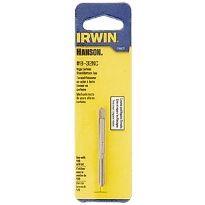 Irwin Tools 1788671 IRWIN High Carbon Steel Bottom Tap 8-32nc Carded (1788671),