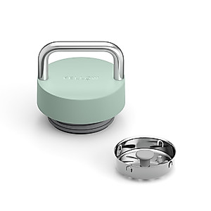 Fellow 20 oz Carter Carry Vacuum Insulated Tumbler for Water, Tea, Coffee, Smoothies, & more - Stainless Steel - Keeps Heat for 12 Hours/Stays Cold for 24 Hours-Leak-Proof Seal-Slim Width-Mint Chip