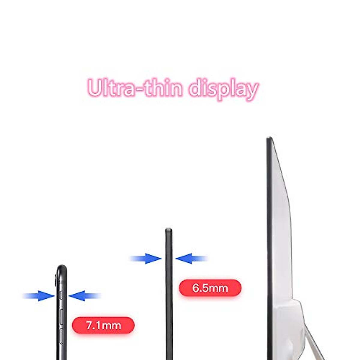 Gaming Curved Display,IPS Screen Display with HDMI,32-inch 1080P Full HD Monitor 75Hz,Wide Viewing Angle 178˚Suitable for Laptops, PC, MacBook Pro, Xbox, PS4