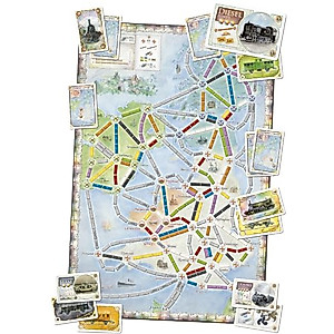 Ticket to Ride United Kingdom + Pennsylvania Board Game EXPANSION - Strategy Game, Family Game for Kids & Adults, Ages 8+, 2-5 Players, 30-60 Minute Playtime, Made by Days of Wonder