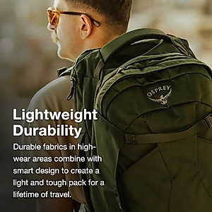 Osprey Farpoint 40L Men's Travel Backpack, Gopher Green