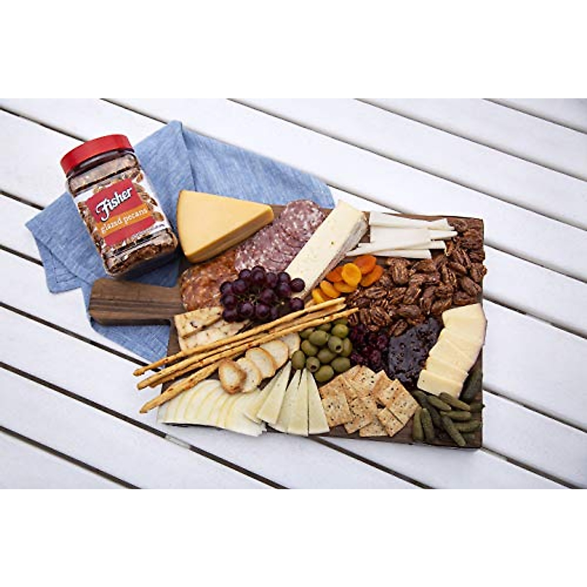 Fisher Snack Glazed Pecans, 24 Ounces, Made with Whole Mammoth Pecans