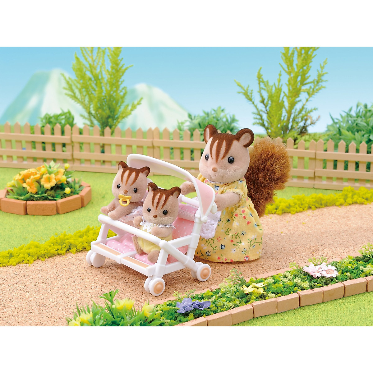 Sylvanian Families - Double Pushchair