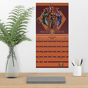 2023 Marvel Black Panther: Wakanda Forever Wall Calendar