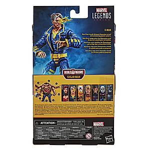 Marvel Hasbro Legends Series 6-inch Collectible X-Man Action Figure Toy X-Men: Age of Apocalypse Collection, Blue