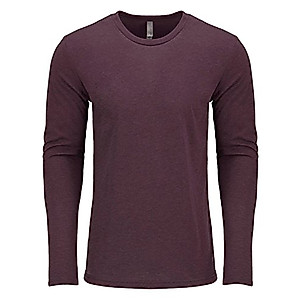 Next Level Men's Performance Blended Long Sleeve Jersey, X-Large, Vintage Royal