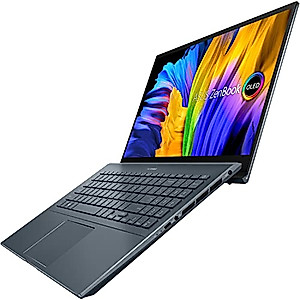 ASUS ZenBook Pro 15 UM535 OLED 15.6" FHD Touchscreen (AMD Ryzen 7 5800H , 16GB RAM, 1TB SSD, GeForce RTX 3050 Ti, 8-Core Beat i7-11370H) Business Workstation Laptop , Up to 18 Hrs Battery, Win 11 Pro
