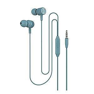 Y01 Wired Earphone in-Ear Heavy Bass Line Control 3.5mm 5D Surround Stereo Sound Earphone for Sports - Dark Grey