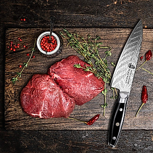 TUO Paring Knife - Peeling Knife Ultra Sharp 3.5-inch - Small Kitchen Knives High Carbon Stainless Steel - Kitchen Utility Knife with G10 Full Tang Handle - Black Hawk-S Knives Including Gift Box