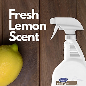 Diversey, DVO4995480, Shine-Up Lemon Furniture Polish, 1 / Each, White, 32-Ounce