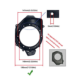 YAMAKATO Electrical Starter Kit for Predator 212 Coleman Honda Non Hemi 196cc 212cc 224cc Small Engine Mini Bike Go Kart