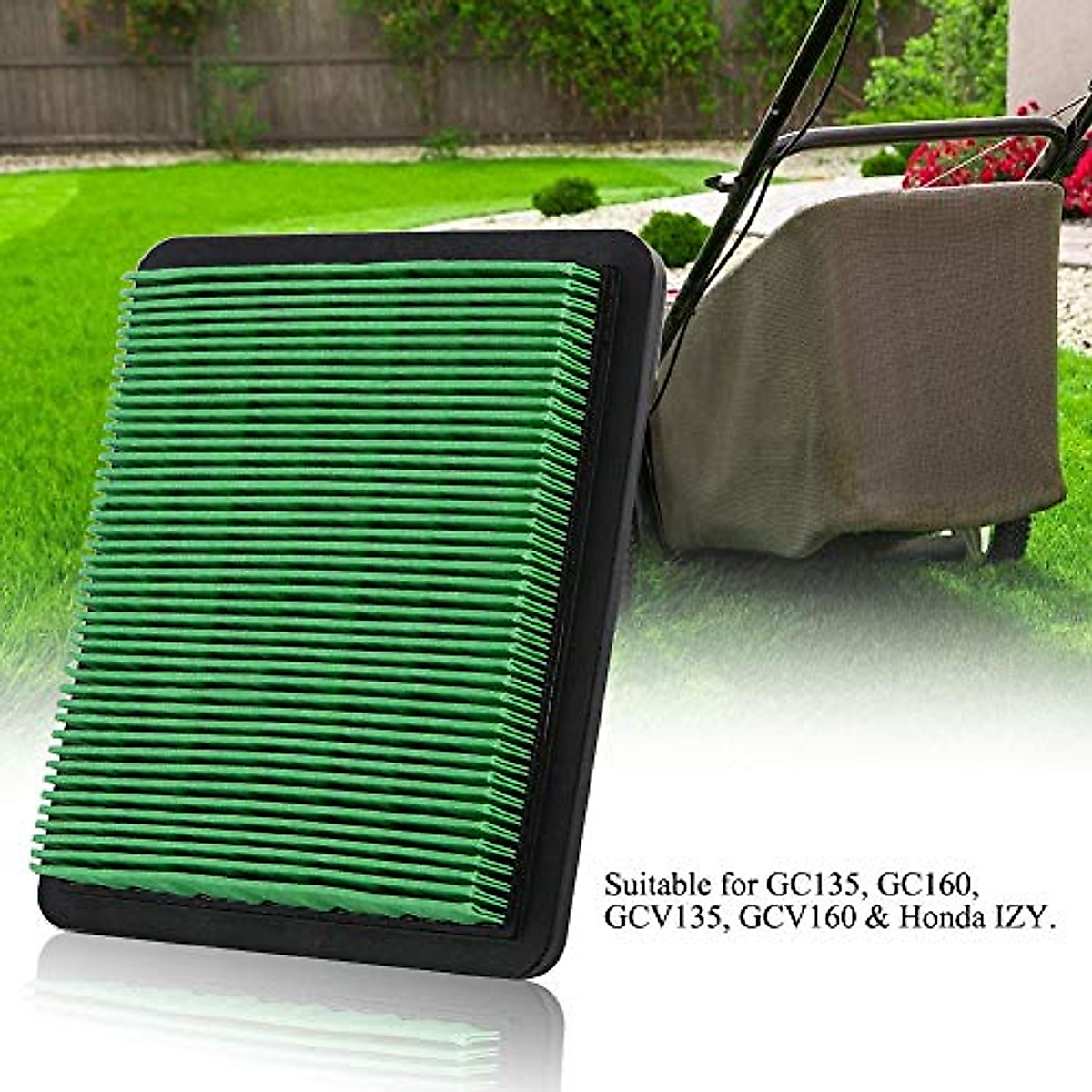Air Filter Spark Plug Fits HONDA GC160 GCV135 GCV160 GCV190 Engine Air Filter Replacement Outdoor Garden Lawn