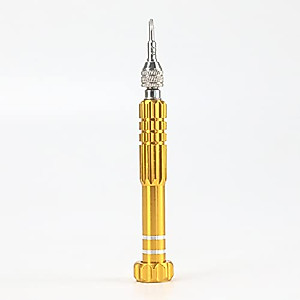 6-in-1 Screwdriver Set, Glasses Screwdriver, Mini Eyeglass Screwdriver Repair Kit, S2 Steel Magnetic Tiny Precision Screwdriver Kit for Watch, Eyeglass, Sunglasses, Electronics, Cellphone, Jewelry…