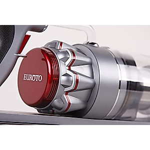 EUROTO Cordless Vacuum Cleaner, Water Tank&Mop, 2-in-1 Powerful Stick Vacuum - 300W 24KPa, 35min Runtime Lightweight Vacuum Cleaners - Telescopic Tube and Detachable Battery Handheld Vacuum
