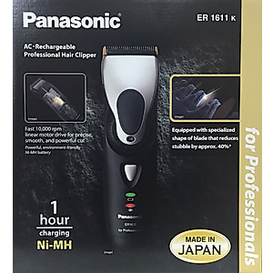 Panasonic ER1611 Professional Cordless Hair Clipper