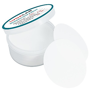 LVDALAB Nylon Membrane Filters, Hydrophilic Membrane Disc Filter Lab Filter Paper with 0.45µm Pore Size and 50mm Diameter Pack of 100, Non Sterile