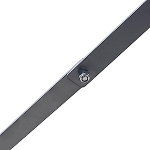 ZeHuoGe Wall-Mounted Folding Tire Storage Loft Rack, 30.5 to 50.5 Inches Wide, Supports 300 Pounds and Folds Flat, Grey