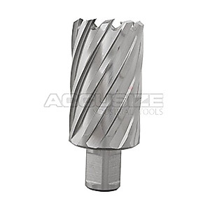 Accusize Industrial Tools 1-1/2'' Diameter by 2'' Depth Hss Annular Cutter Plus 1 Pilot Pin, 3/4'' Weldon Shank, 2081-2029pin