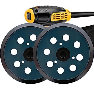 2 Pack Replacement Sander Pads for Dewalt Sander, 5" 8-Hole Hook and Loop Sanding Pads for DeWalt DW420 DW421 DW422 DW423 DW426 D26451 Random Orbital Sander