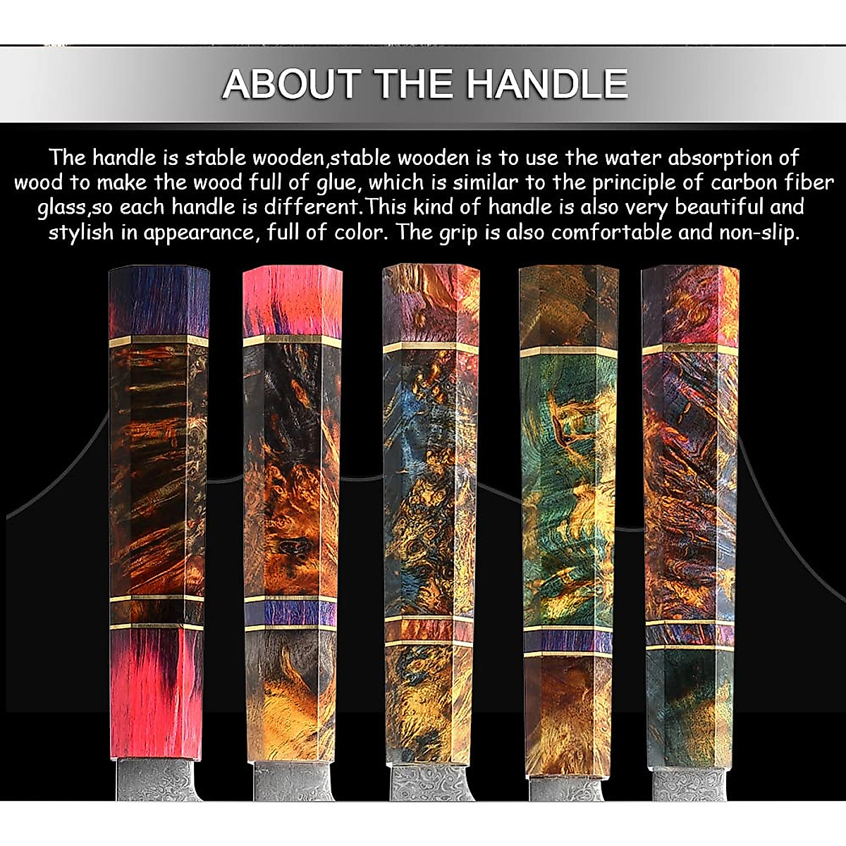 XT XITUO Kiritsuke Chef Knife,8 inch kitchen Knives Japanese VG10 Steel Damascus Kitchen Meat Sushi Cutting Cleaver Knife w/octagon Wood handle Gift Box (8-Inch Kiritsuke Knife)…