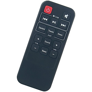 RMT-HSB318 Replacement Remote Control fit for Insignia Home Cinema Speakers NS-HSB318 Soundbar Home Theater Speaker NSHSB318