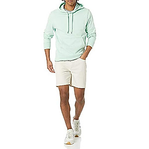 Amazon Essentials Men's Lightweight French Terry Hooded Sweatshirt, Mint Green, XX-Large