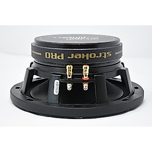 CERWIN-VEGA! 8" Stroker Pro Series Midrange 200W RMS Speakers - The Ultimate 4-Ohm Component Speakers Set for Your Car Audio System, Unleash Epic Sound CVMPCL8.0