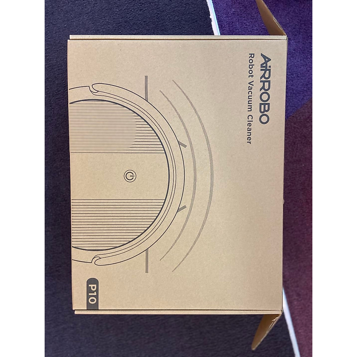 AIRROBO Robot Vacuum Cleaner, 2600Pa Strong Suction Power Robotic Vacuums, WiFi Connected, App Control, Works with Alexa and Google Home, Self Charging, Ideal for Hard Floor, Carpet, Pet Hair, P10