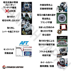 Makita XAG25Z-R 18V LXT Brushless Lithium-Ion 4-1/2 in. / 5 in. Cordless X-LOCK Angle Grinder (Tool Only) (Renewed)