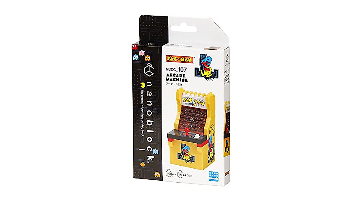 Build Your Own PAC-MAN Arcade with nanoblock Kit