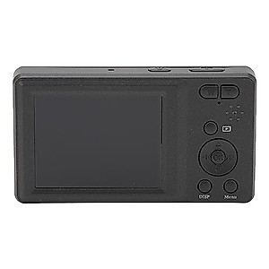 Teens Small Camera, 50MP 4K Digital Camera Face Recognition Autofocus 2.7 Inch TFT Screen 16X Zoom for Photography (Black)