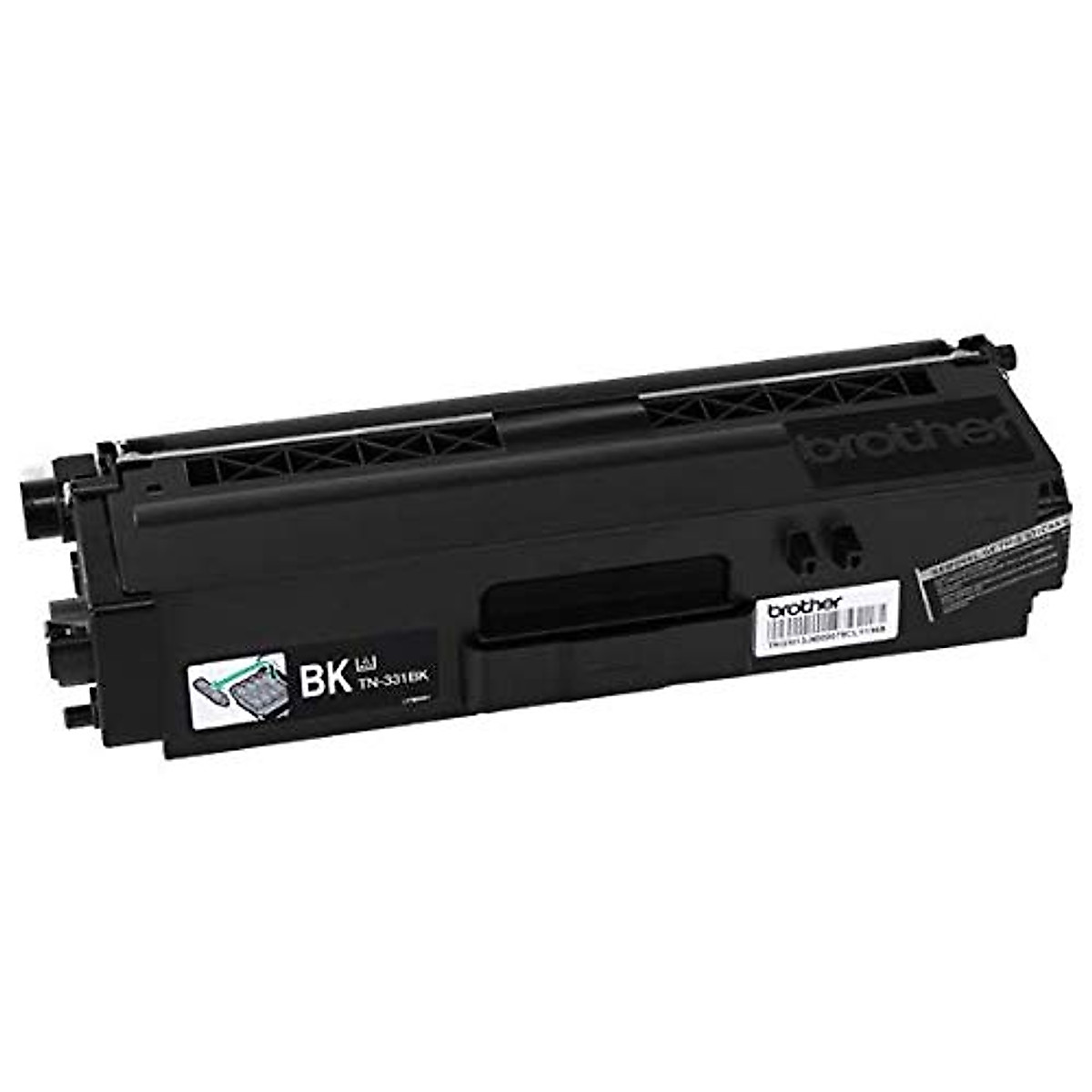 Brother Genuine TN-331BK (TN331BK) Black Laser Toner Cartridge 2-Pack