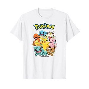 Pokémon - Character Group T-Shirt