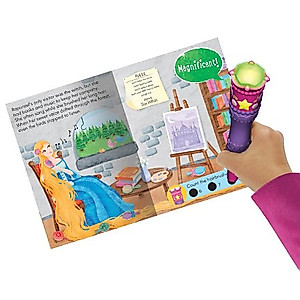 Educational Insights Hot Dots Jr. Princess Fairy Tales Storybooks, 4 Books & Interactive Pen, Homeschool Learning Workbooks, Early Learning Activities for Ages 3+