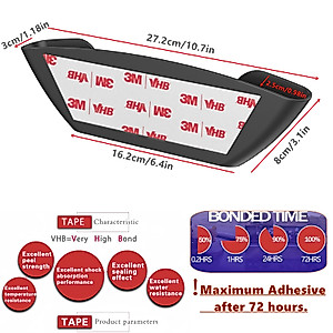 Pot Lid Organizer for Cabinet,2Packs Universal Pot Lid Holder Self Adhesive Pan Lid Organizer Inside Cabinet Door Wall Mount Pan Top Storage Organizer Rack Holder for Kitchen,Cupboard Fit 6" to 13"