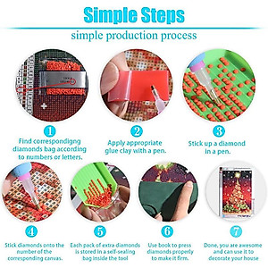 5D Diamond Art Painting Kits by Number for Adults Fallen Angel Girl Diamond Art Painting Full Round Drill Crystal Rhinestone Embroidery Craft Kits for Home Wall Decor Kits 30x40cm