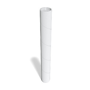 Staples 558420 3-Inch X 24-Inch Staples White Mailing Tubes 12/Box (11628)