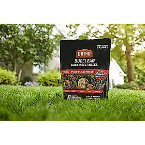 Ortho BugClear Lawn Insect Killer1: Treats up to 33,000 sq. ft., Protect Your Yard & Garden Against Ants, Spiders, Ticks, Armyworms, Fleas & Grubs, 20 lbs.