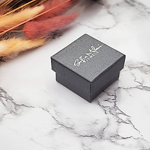 SOFIA MILANI - Solid 925 Sterling Silver Earrings for Women - with Zirconia Stones - Anchor Stud Earrings - 20615