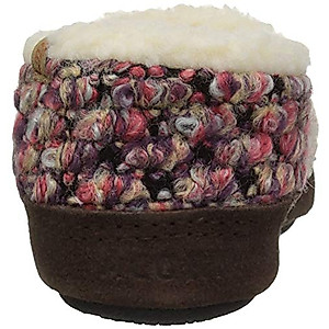 Acorn Unisex-Child L'il Jam Moc Slipper, Raspberry, 3-4 Big Kid