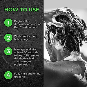 Pert Plus 2-in-1 Shampoo Plus Conditioner, Normal Hair,13.5 Fl Oz (Pack of 3)