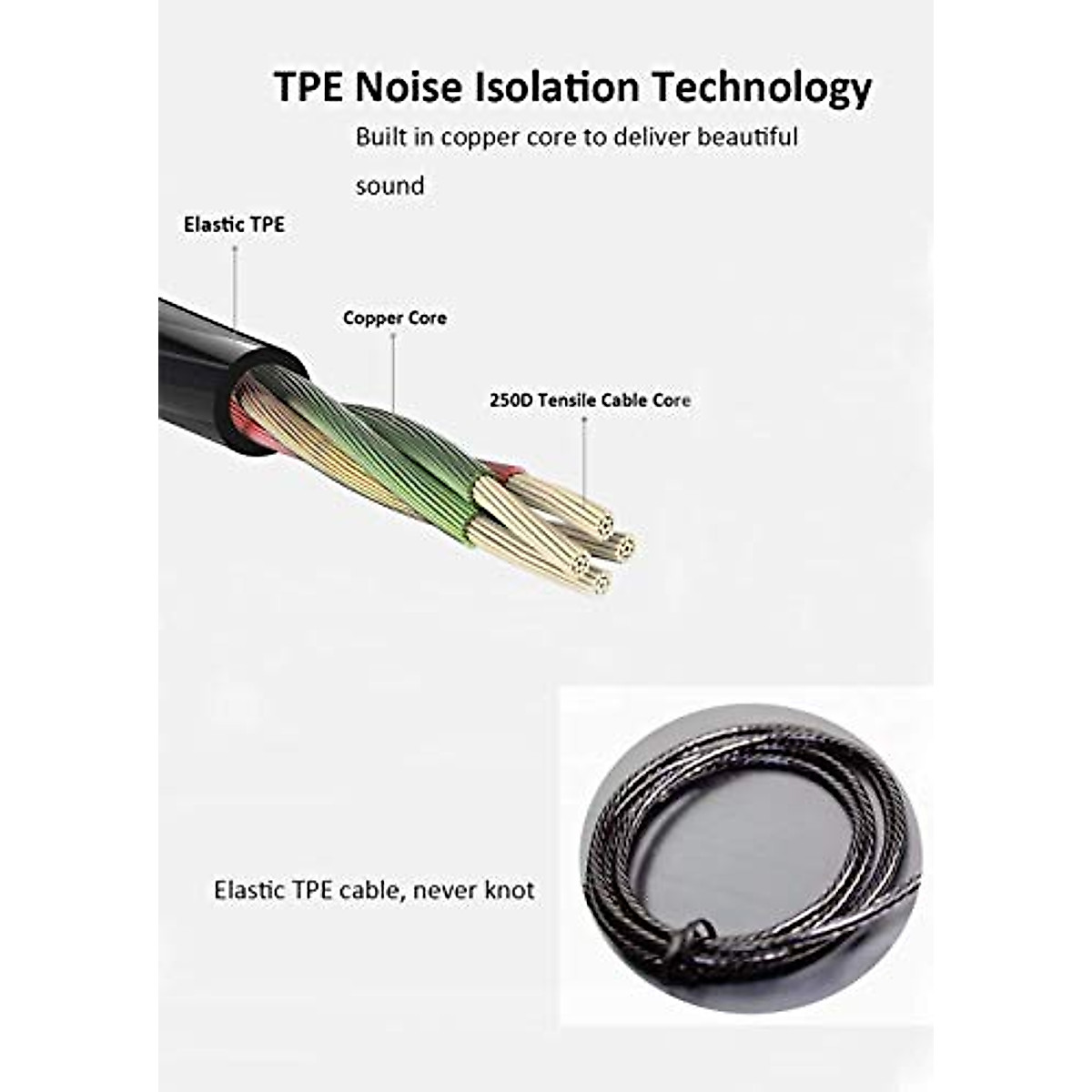 ApexOne Wired Metal in-Ear Earbuds Headphones with MIC &Volume Control and Pocket Case, Crystal Clear Sound Bass Stereo Noise Isolating Earphones (Earbuds, Black Case and 2 Small Tips Included)