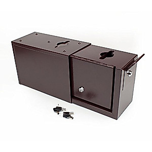 Brybelly Slim Line Double Locking Rake and Toke Box