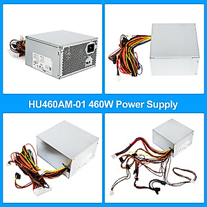 S-Union Upgraded HU460AM-01 WC1T4 D460AM-03 460W Power Supply Compatible with Dell XPS 8930 8920 8910 8900 8700 8300 8100 Power Supply,Replace DPS-460DB-15 AC460AM-01 L350AM-00 WY7XX Power Supply