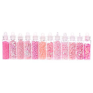 12 Bottle/Set Manicure Sequins Nail Art Glitter Sequins DIY Nail Beauty Filling Tools Nail Art Supplies for Eyes Makeup-603