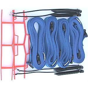 Home Court 2-inch Adjustable 8-meter Sand Court Line - M819AS (Blue)