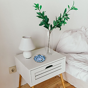 BTOYM Jewelry Dish, Ring Holder Dish Ceramic Jewelry Tray Lotus Leaf Trinket Dish Small Decorative Trinket Dish Plates Little Dishes Key Bowl Trinket Tray for Vanity & Dresser